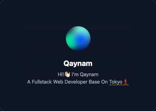 Qaynam.dev